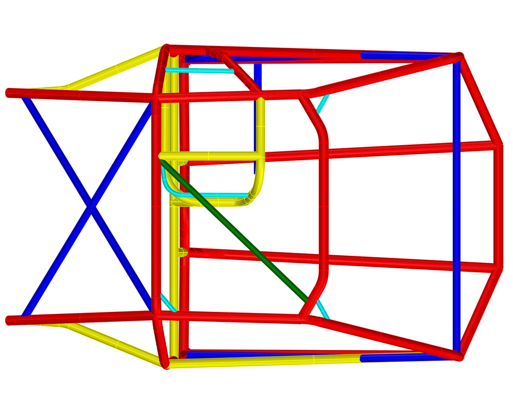 93-02 FBODY COMPLETE 25.5 ROLL CAGE KIT - (HIGH AND TIGHT VERSION ...